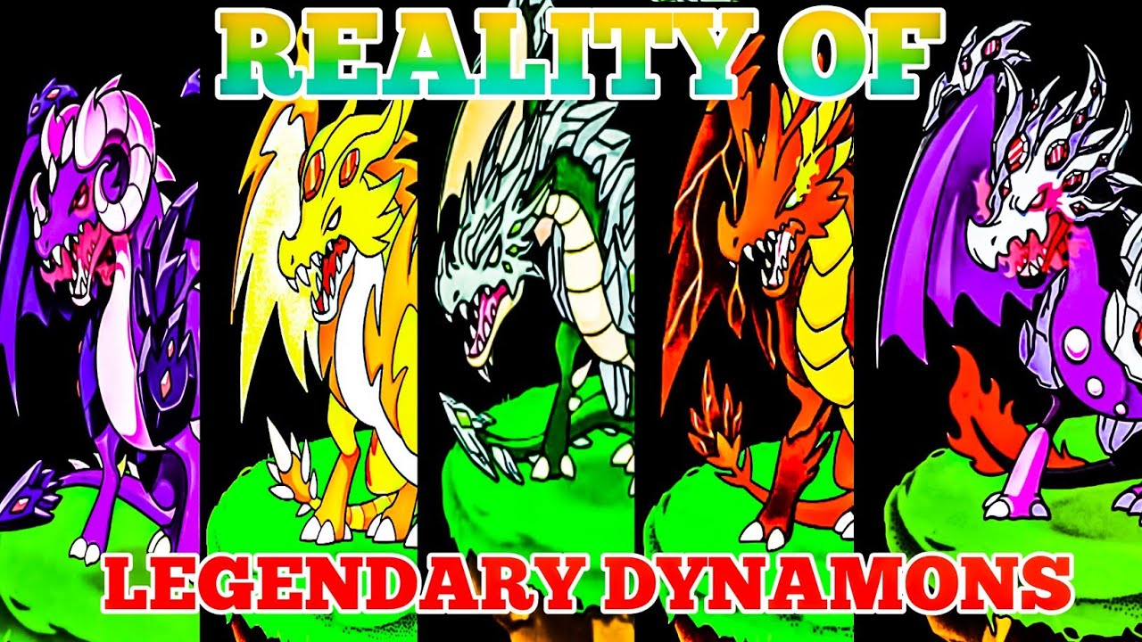 The Reality Of All Legendary Dynamons 😈|All Legendary Dynamons In ...