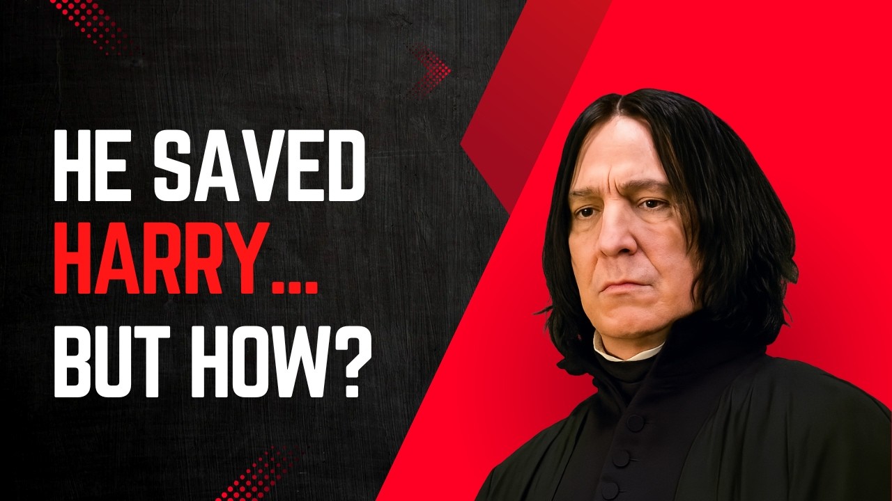 Every Time Snape Saved Harry EXPLAINED in Detail - YouTube