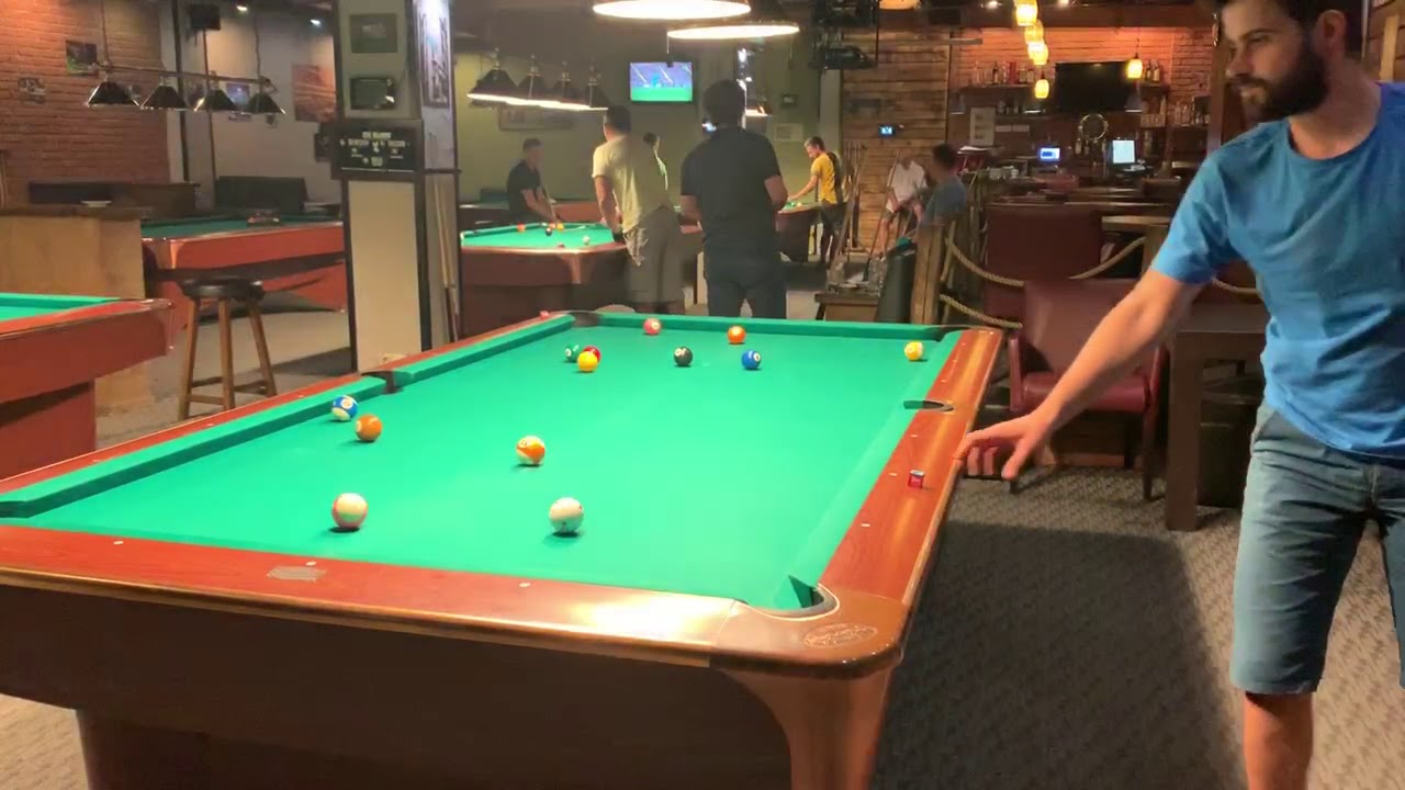 American Pool Table - YouTube