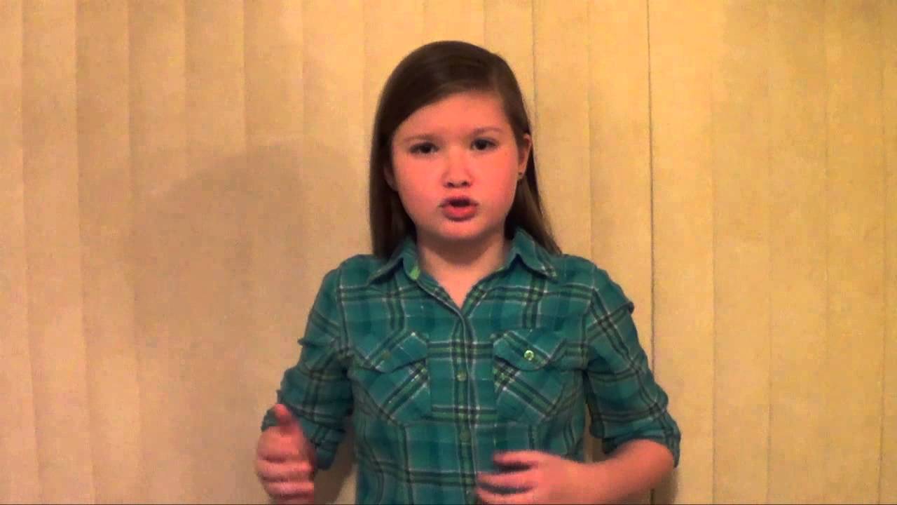 Trinity's Audition for AEF Talent Agency - YouTube