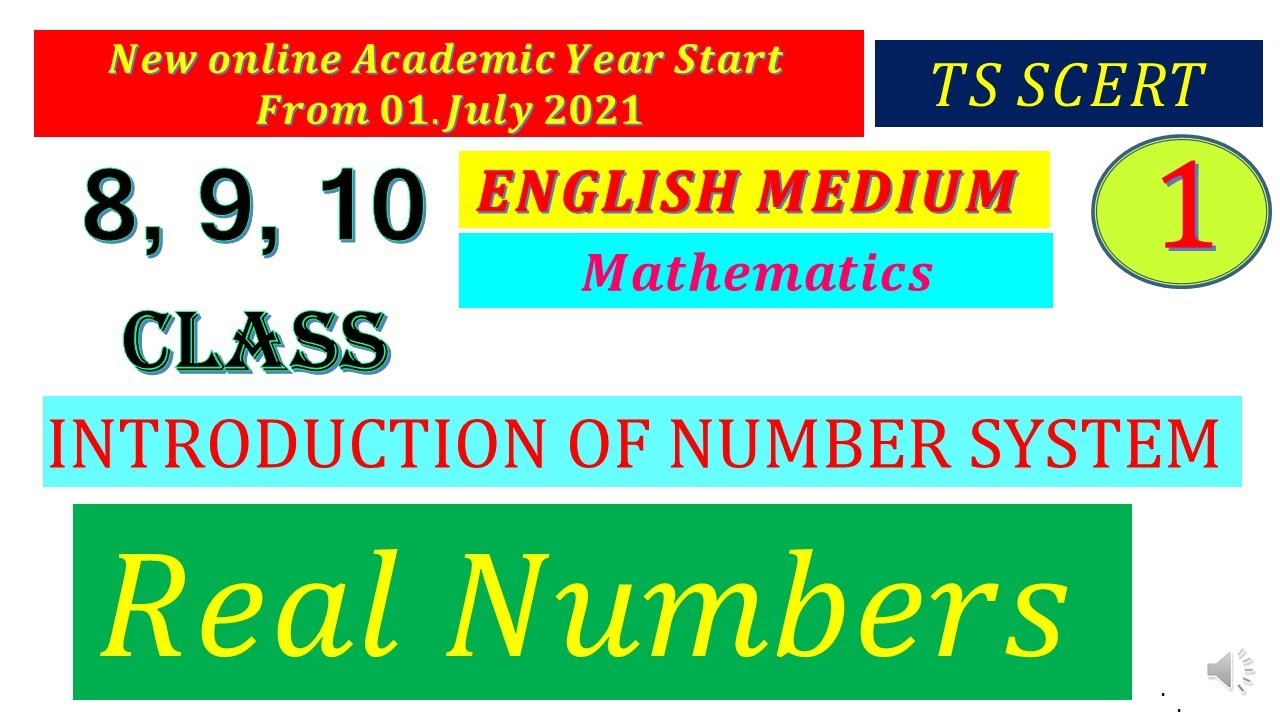 Introduction of Number System | Real Numbers Definations Class 8, 9,10 ...