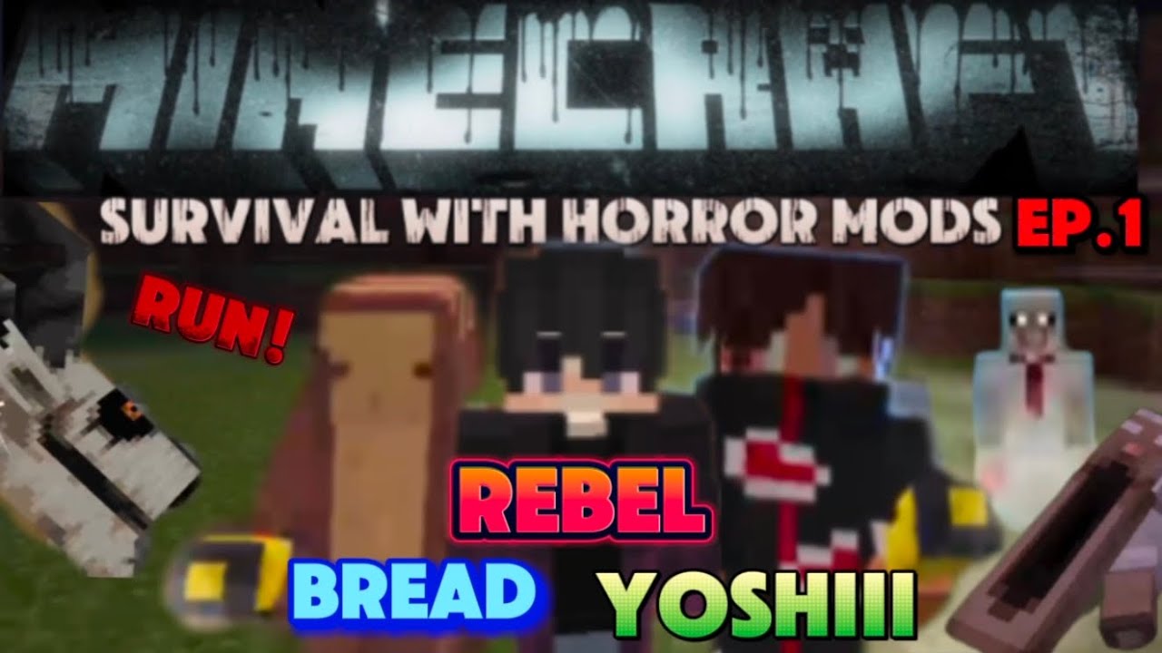 MINECRAFT Survival With Dweller Horror Mod EP.1 (THE MIMIC & GOATMAN ...