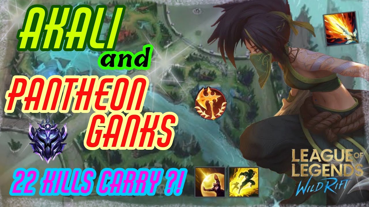 AKALI but jungle GANK me too much 👊 | Wild Rift Zeironn - YouTube