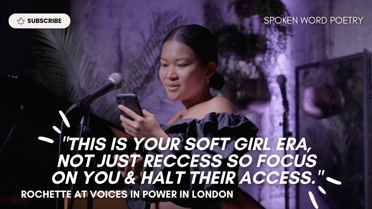 Rochette - "Self Reflection" @ Voices In Power | London | Spoken Word ...