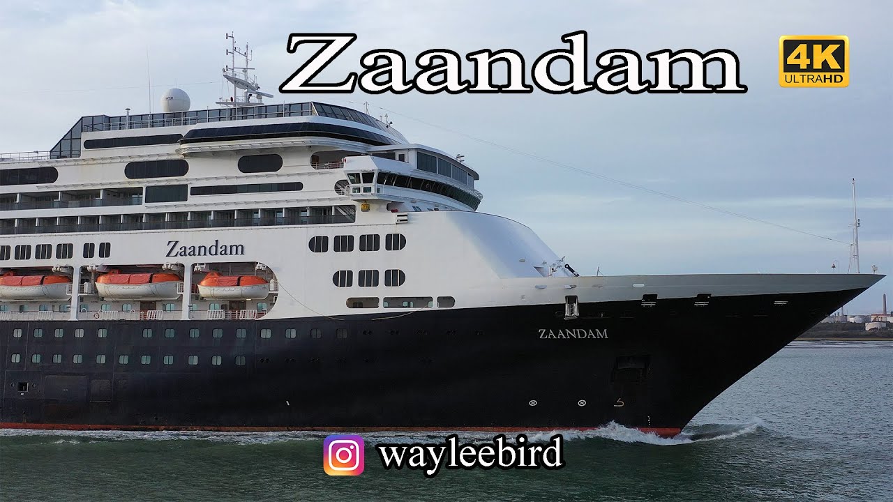 ZAANDAM CRUISE SHIP 4K - YouTube