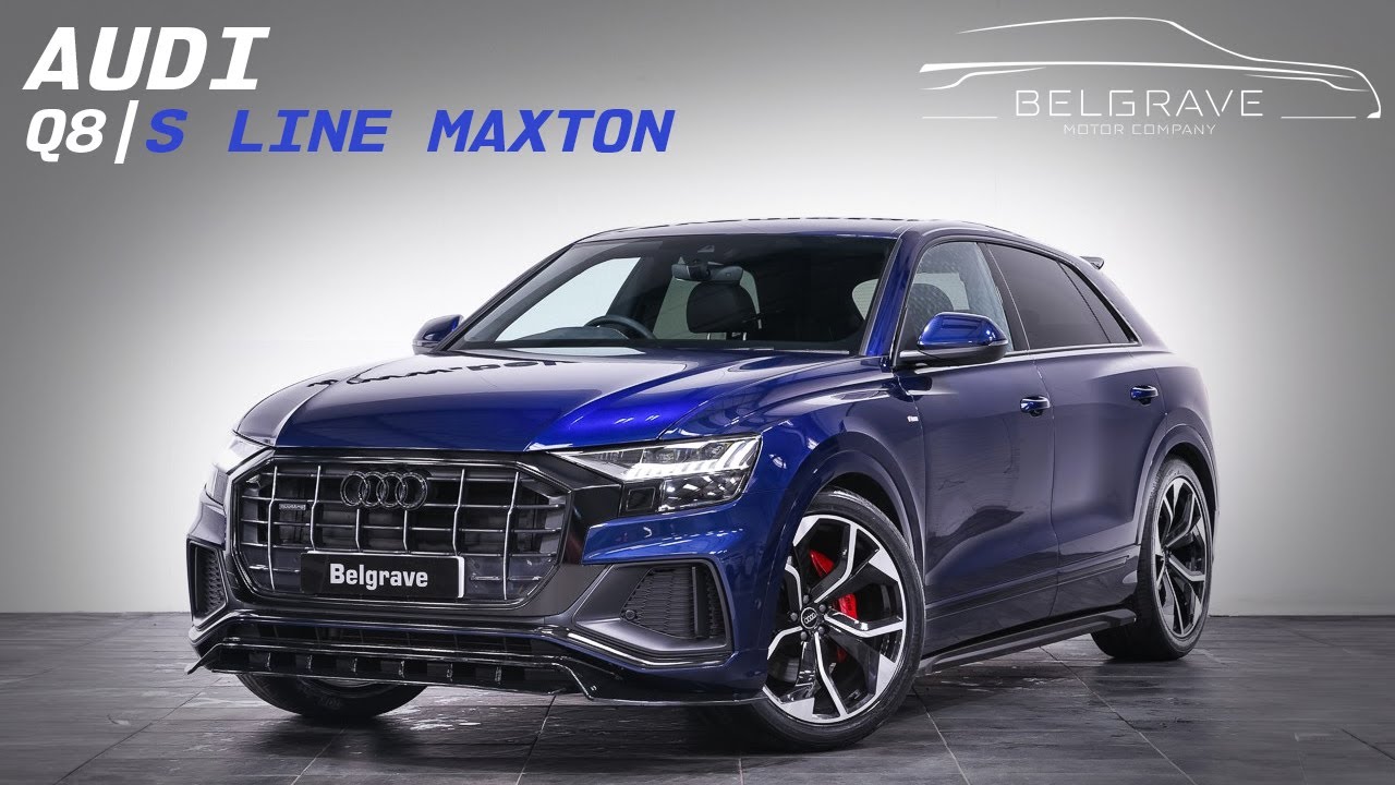 Audi Q8 S LINE MAXTON RSQ8 ALLOYS | Walkaround Video - YouTube