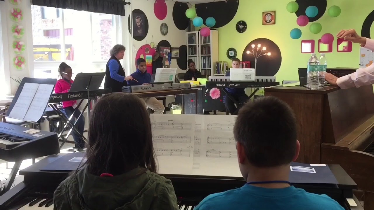 Music Clinic at Pine Tree Academy Rehearsal: Wind and string ...