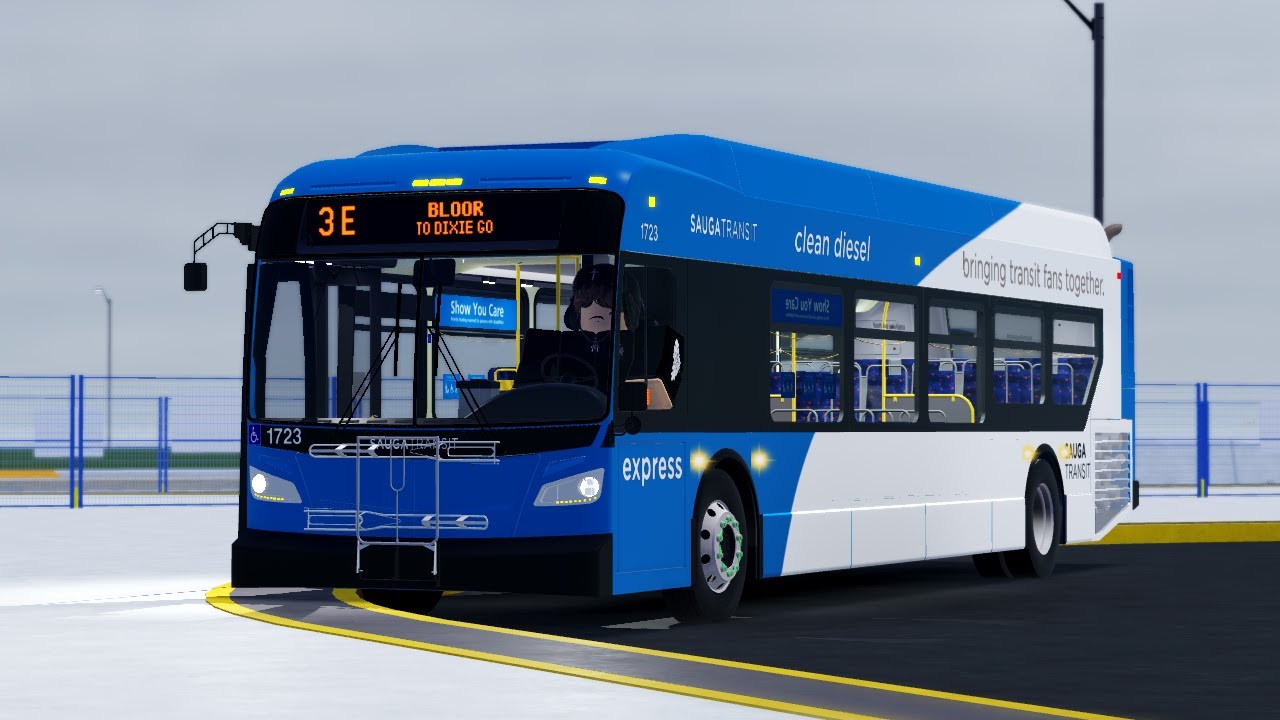 [New Routing] Sauga Transit Xcelsior Diesel 1723 on Route 3 Bloor - YouTube