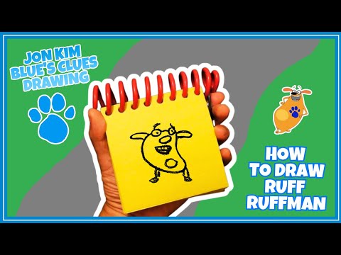 Blue's Clues How To Draw Ruff Ruffman - YouTube