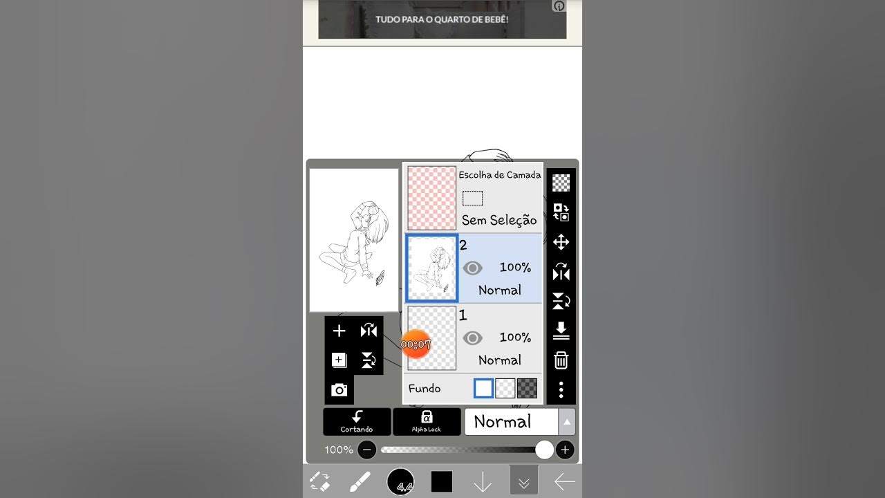 como pintar um desenho no ibis paint x sem danificar as linhas - YouTube