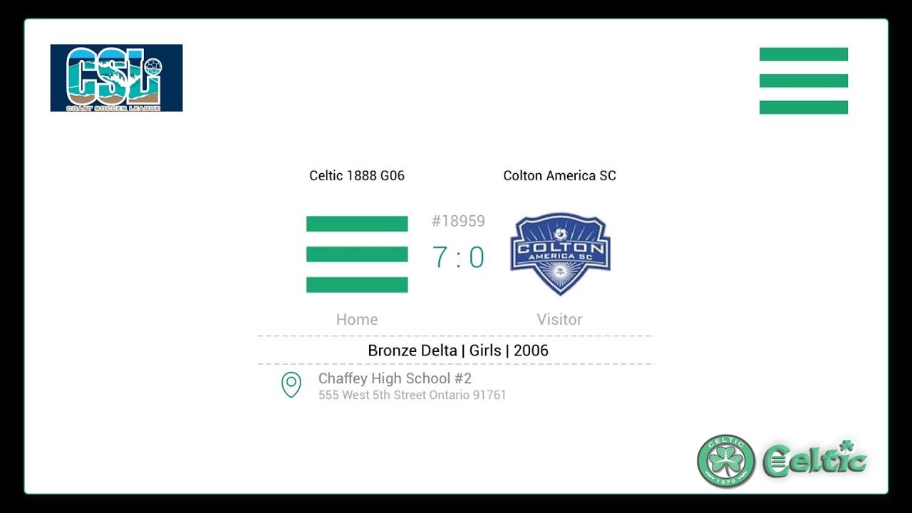 Sept.16, 2nd half vs Colton FC- Final score 7-0 - YouTube