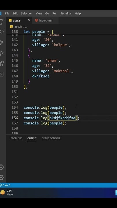 Writing code fast #javascript #programming #viral #html #coding #vscode - YouTube