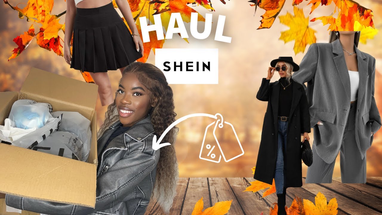 HAUL SHEIN AUTOMNE 🍂: Try on haul + CODE PROMO - YouTube