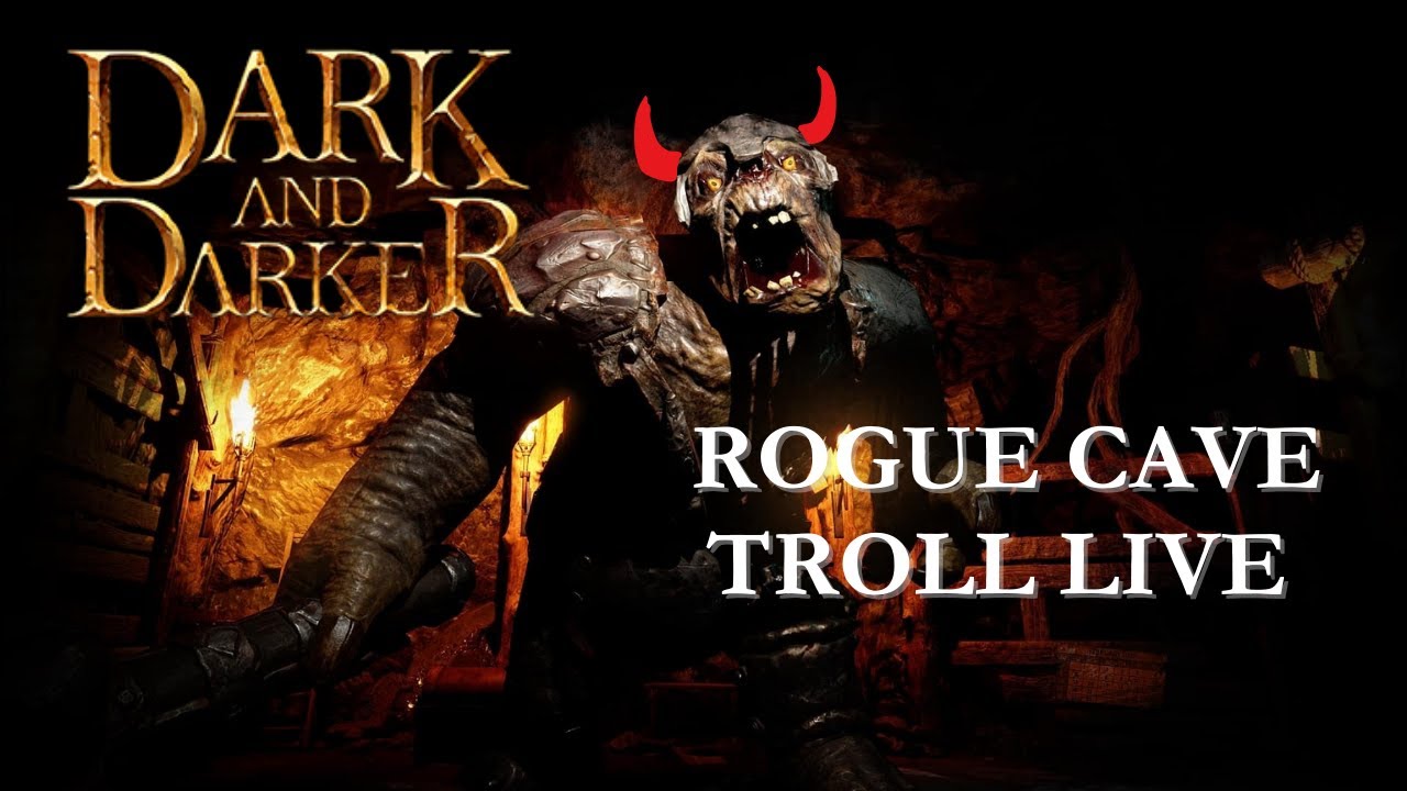 Rogue Cave Troll Live Commentary - Dark and Darker - YouTube