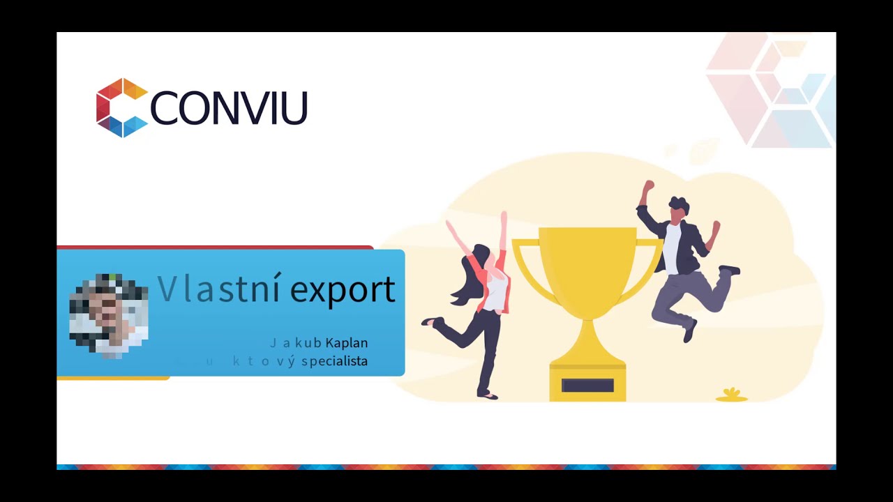 Vlastní export dat - Custom export - YouTube