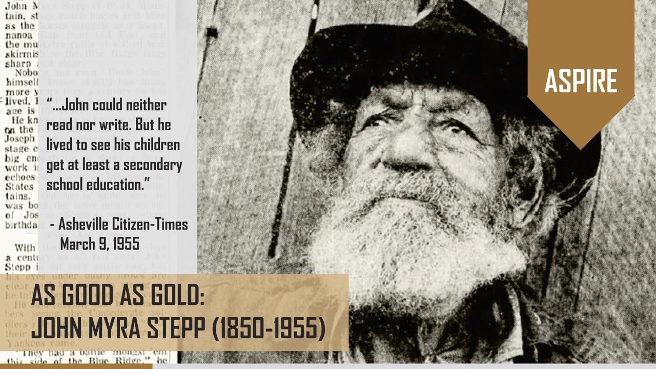 John Myra Stepp 1850- 1955 - YouTube