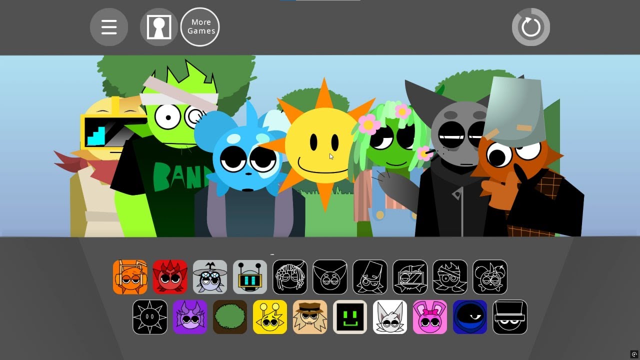 True Sprunki All Phases 1-10 In One - All Characters Together in ...