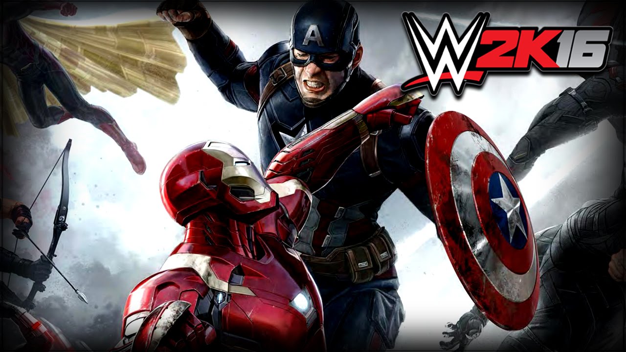 WWE 2K16 Tournament: Captain America VS Iron Man (Marvel VS DC) - YouTube