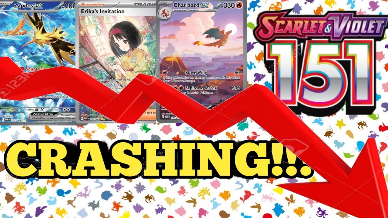 Pokemon Investing: 151 Prices Crashing???!!! Are Pokemon Cards Dying ...