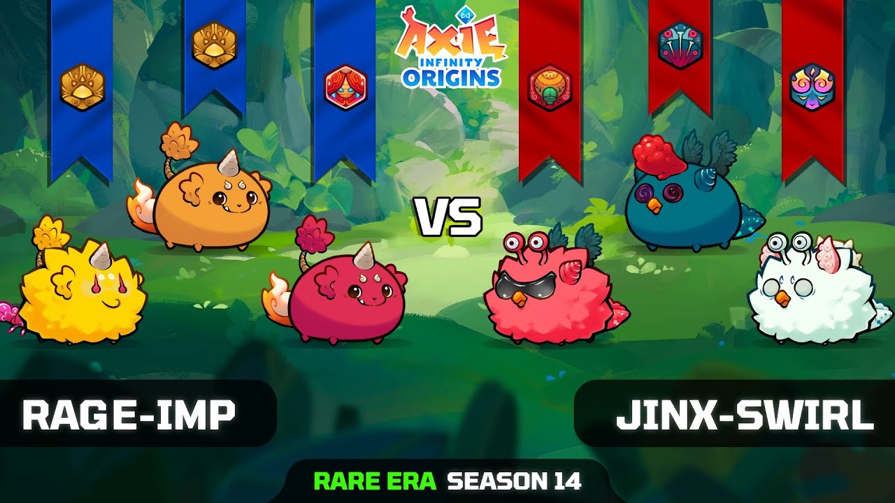 RAGE-IMP vs JINX-SWIRL | SEASON 14 | AXIE INFINITY ORIGINS - YouTube