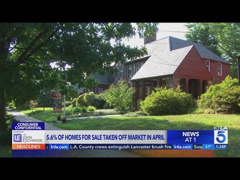 Almost 8% of L.A. homes for sale taken off market in April