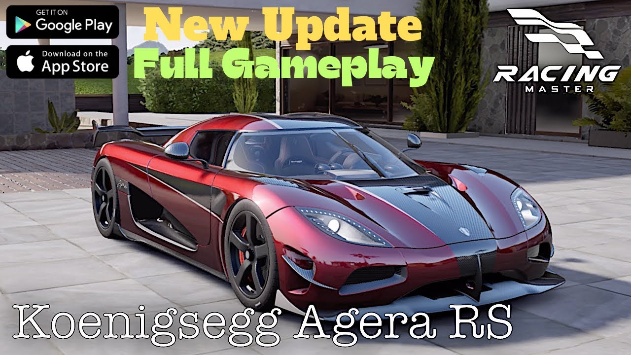 Koenigsegg Agera RS/RACING MASTER/4k,60FPS/Full Gameplay - YouTube