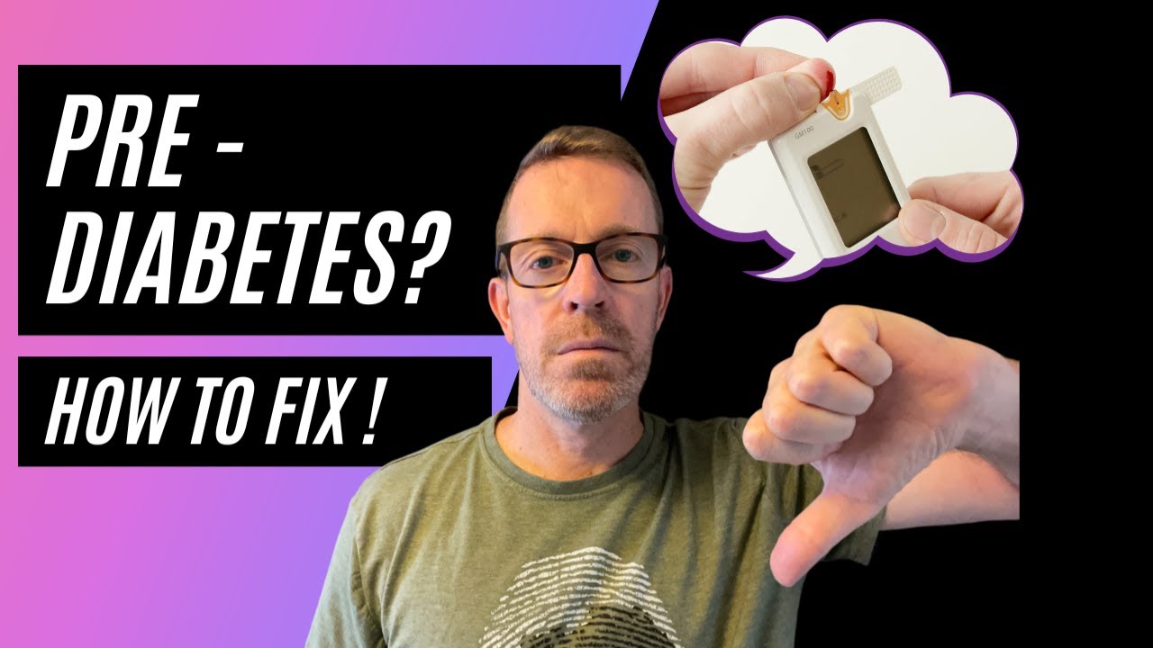 Pre- Diabetes? How to reverse it and stay healthy - YouTube