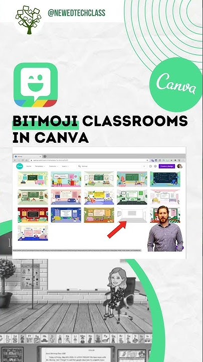 Create Bitmoji Scenes in Canva 😄 - YouTube