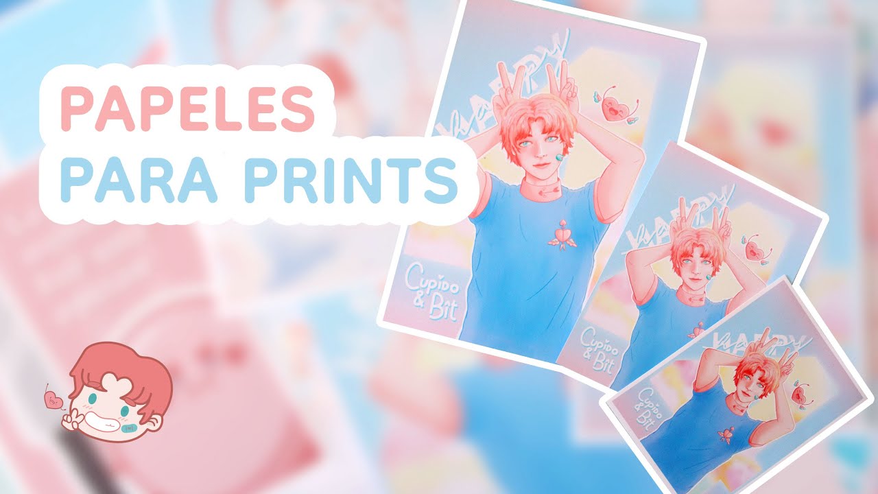 Haz tus prints en casa ¿Qué papeles uso? + Tips y consejos ☾ - YouTube