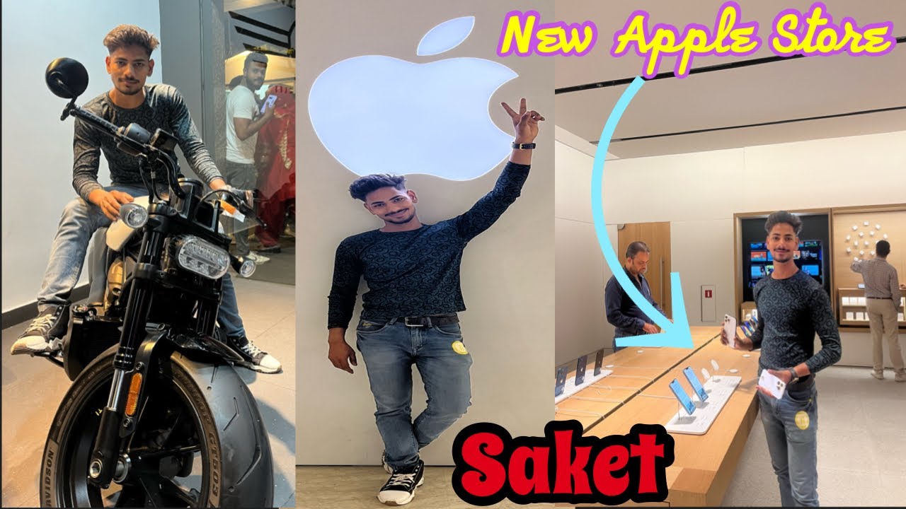 New Apple Store in new delhi Saket metro india second iPhone select ...