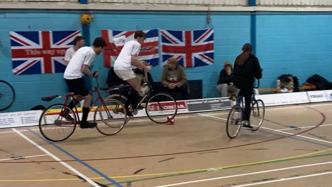 Cycleball GBR National Championships 2023 - 5th/6th playoff - YouTube