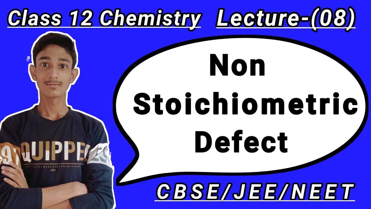 Solid State Class 12 Chemistry Ch-01|| Lecture (08)|| Non ...