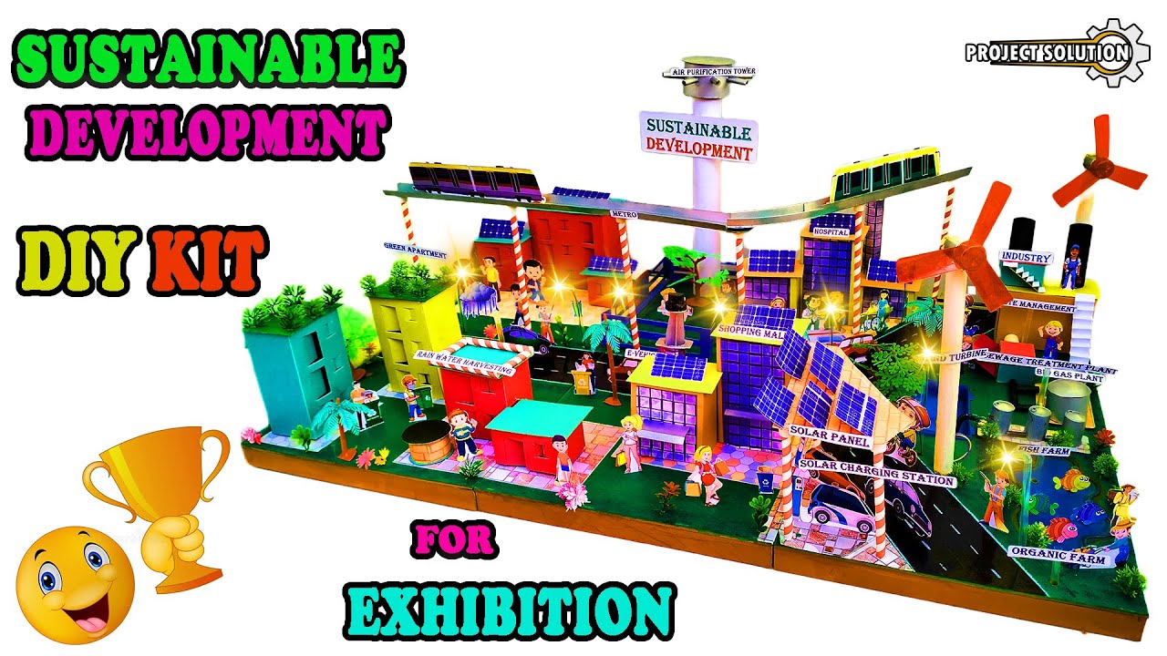 DIY KIT FOR SUSTAINABLE DEVELOPMENT || INSPIRE WORKING MODEL || PROJECT ...