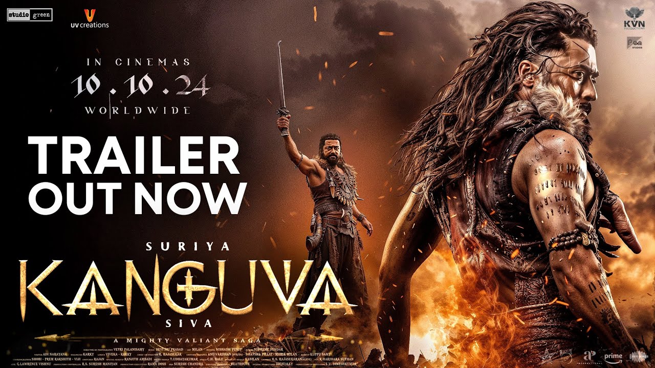 Kanguva - Concept Trailer (Hindi) | Suriya | Bobby Deol | Disha Patani ...