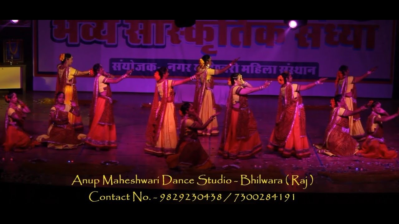 the most exclusive choreography Of Rajasthani Dance On Ramnavmi dance ...