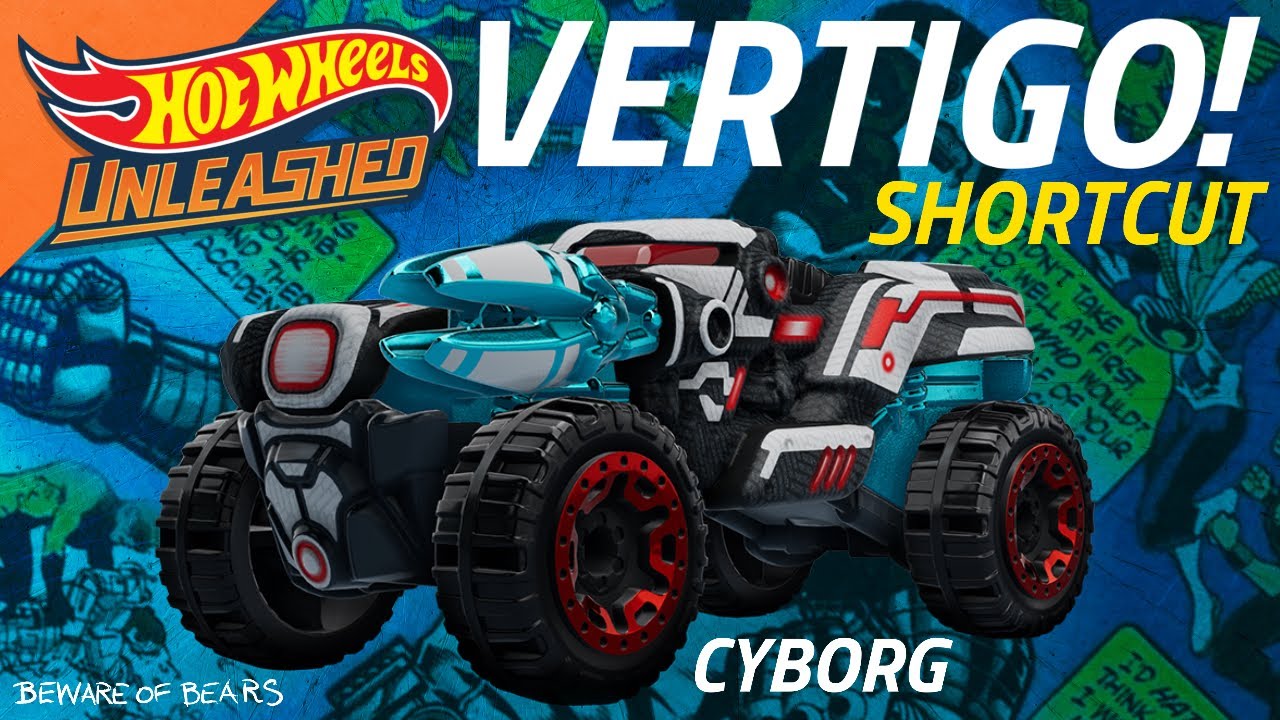 Vertigo! Shortcut + Cyborg | Hot Wheels Unleashed - YouTube
