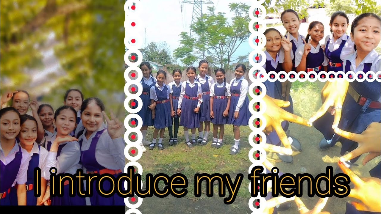 I introduce my friends ️ - YouTube