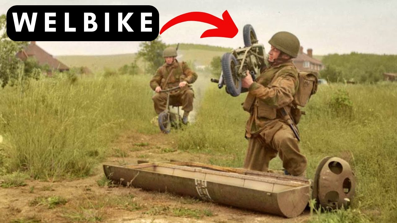 Welbike - Single-seat Folding Motorcycle of the British Paratroopers ...