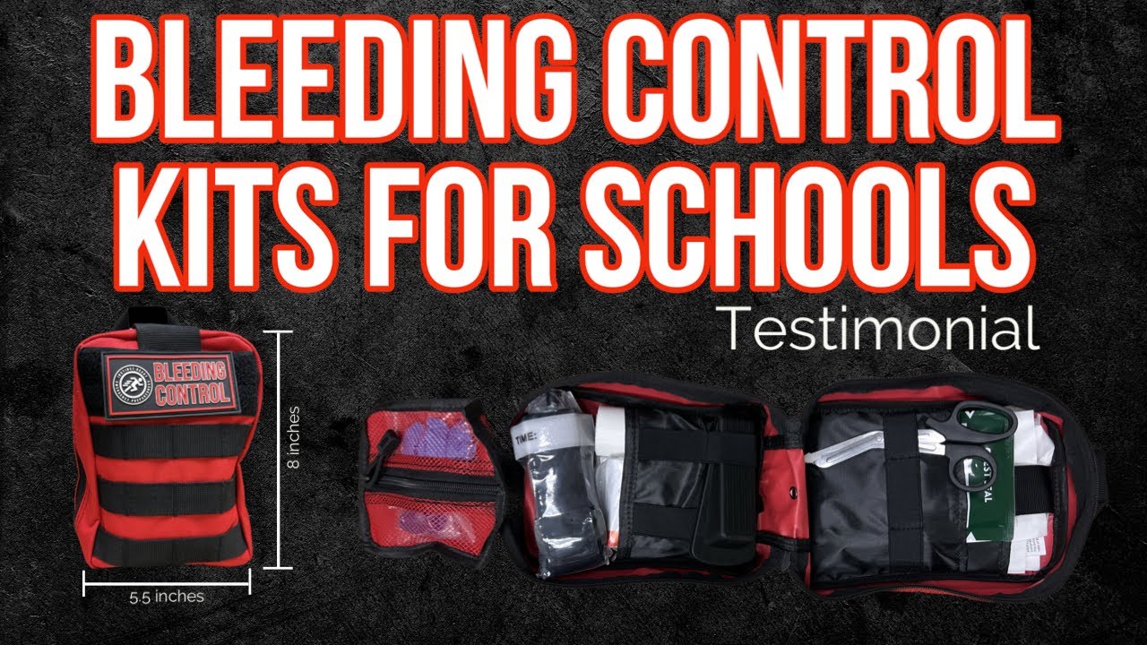 School & University Bleeding Control Kits - YouTube