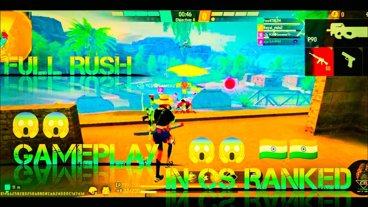 FULL RUSH GAMEPLAY IN CS RANKED | CG. GAMERZ | FULL GAMEPLAY || - YouTube