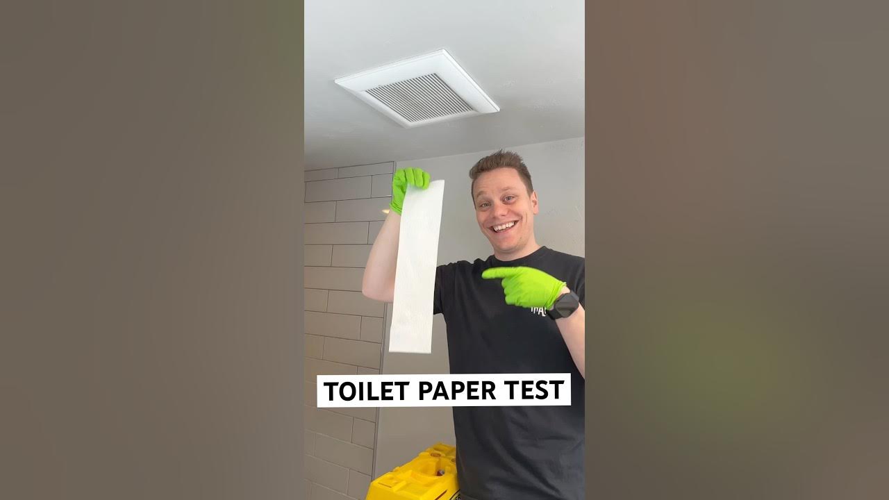Do the TOILET PAPER TEST! #cleaning #wow #fyp - YouTube