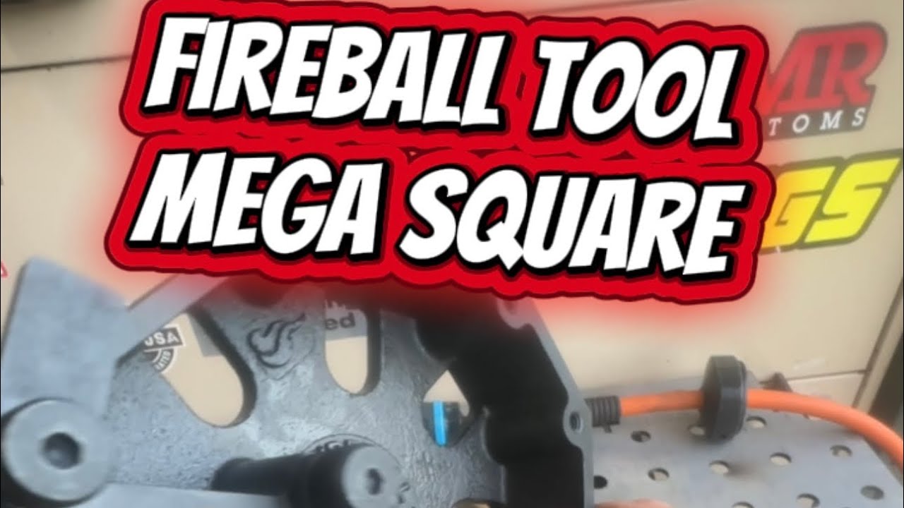 Fireball Tools Mega Square is a must have when clamping work piece down ...