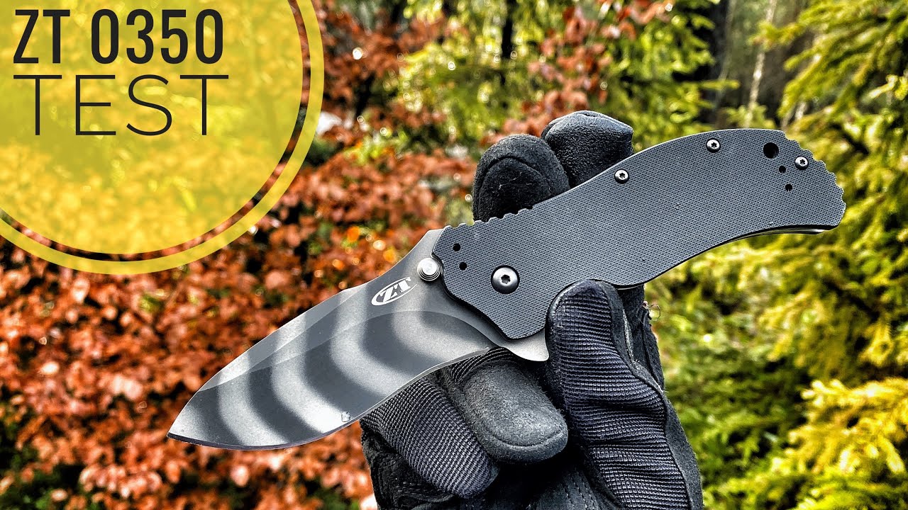 Нож Zero Tolerance 0350 тест / testing - YouTube