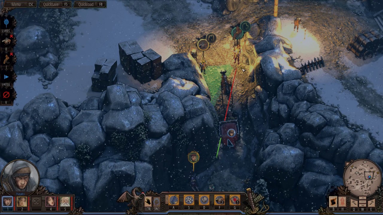 섀도우택틱스 공략 - 12. 묘기고개 / Shadow Tactics Mission 12. Myogi Pass(Hardcore ...