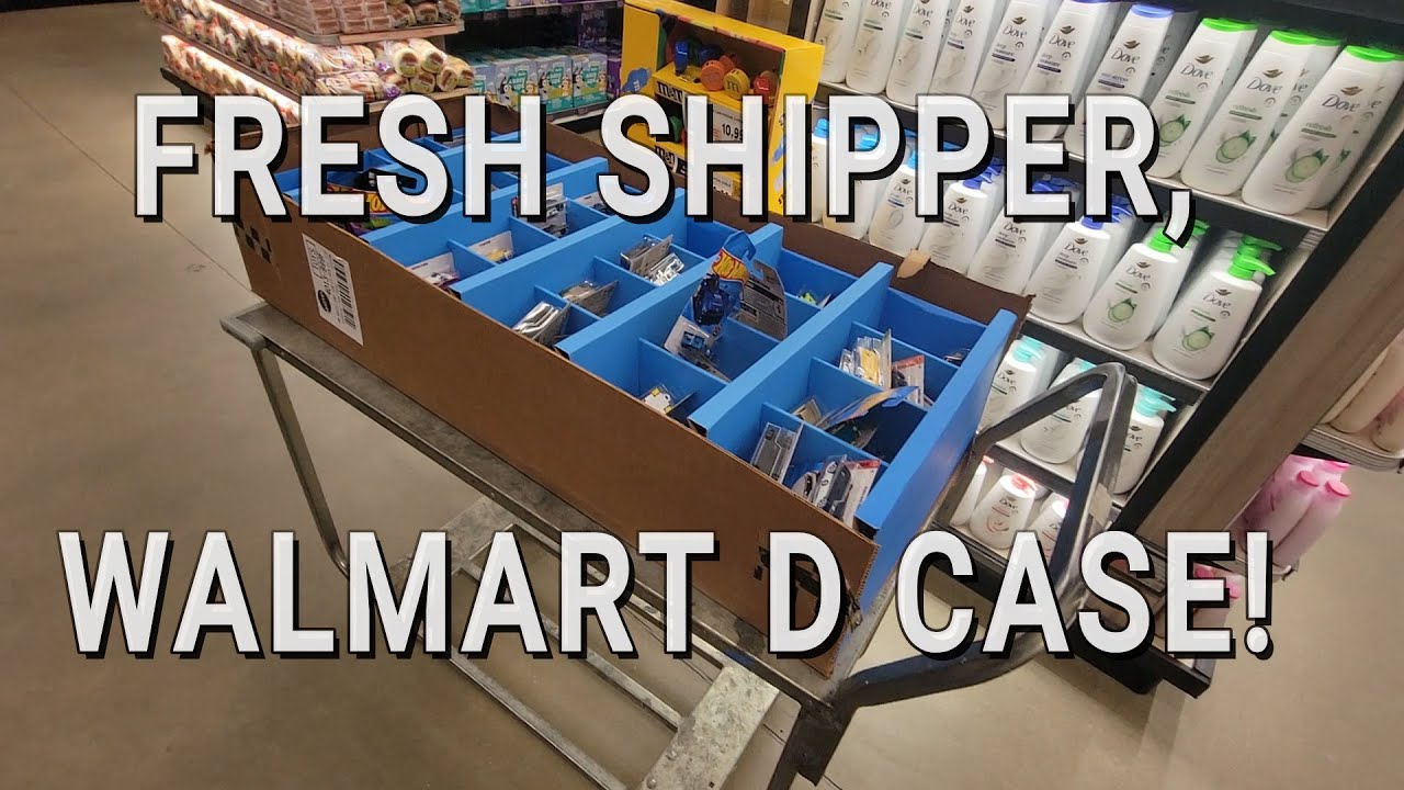 D CASE @ WALMART and FRESH SHIPPER at the GROCERY STORE! - YouTube