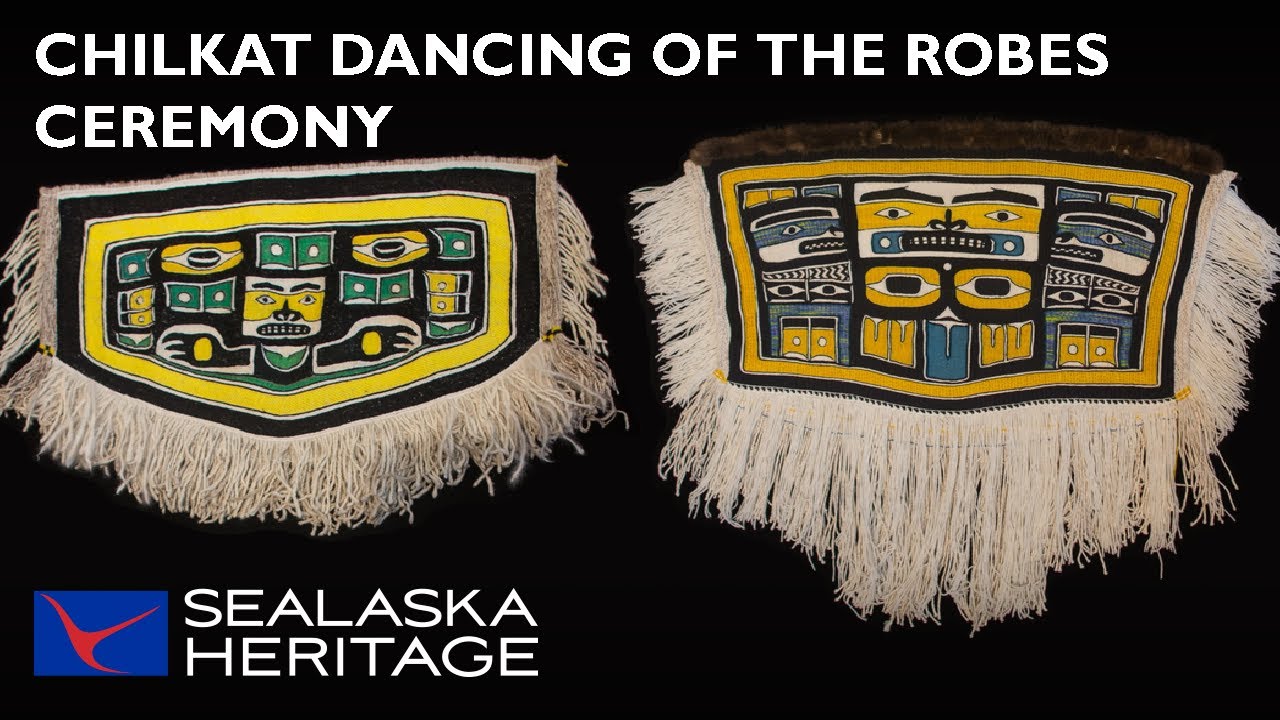 Chilkat Dancing-of-the-Robes Ceremony with Lily Hope - YouTube