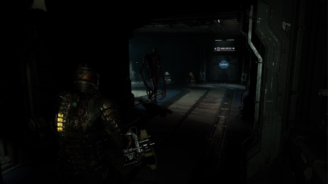 First encounter with a Divider - Dead Space - YouTube