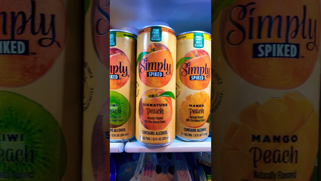 Simply Spiked (PEACH)|Short Review|🚨New Seltzer Alert🚨 - YouTube