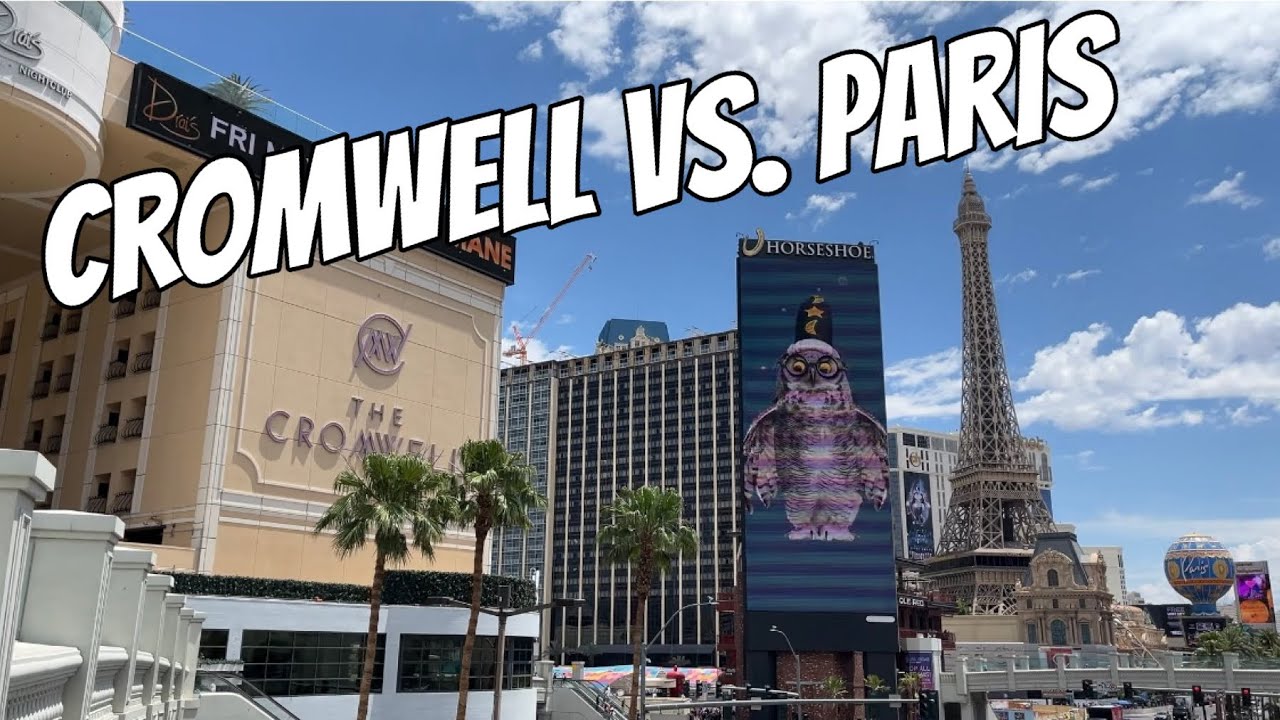 Which French hotel on the Vegas strip is better - Cromwell vs. Paris ...
