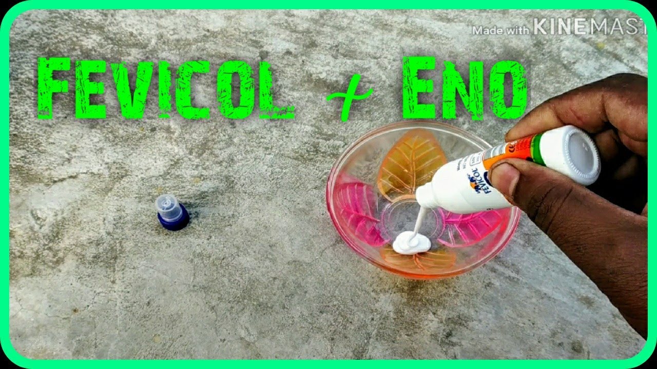 how to make slime with eno | how to make smile | eno slime | kuch ...